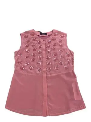 MAX MARA Max Mara Sleeveless Top With Graphic Embellishments