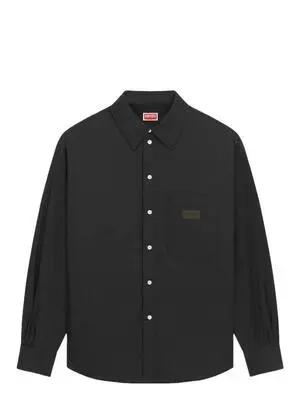 KENZO Kenzo Logo Patch Buttoned Padded Shirt