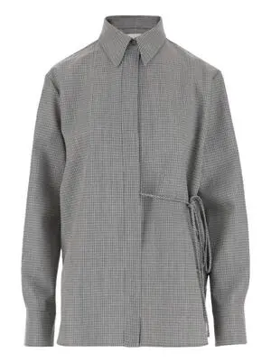 JIL SANDER Jil Sander Long-Sleeved Checked Shirt