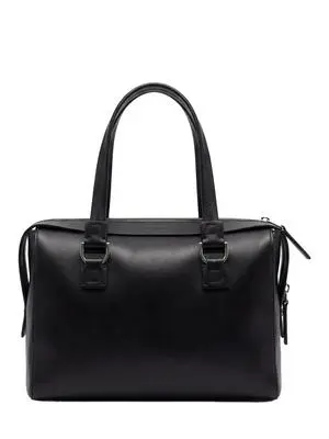 Sportmax Zippered Shoulder Bag - Black