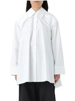 JIL SANDER Oversized Long-sleeved Shirt - White