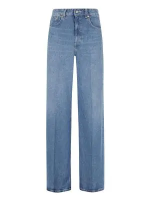 DONDUP Dondup High-Rise Palazzo Jeans