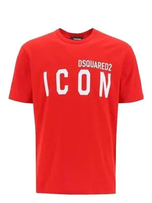 Dsquared2 Icon Logo Print T-shirt - Red