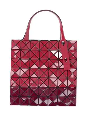 Issey Miyake Bao Bao Issey Miyake Prism Geometric Tote Bag Red