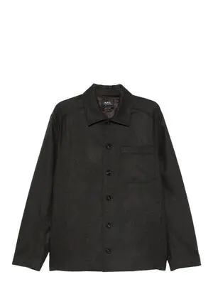 A.p.c. Long Sleeve Shirt - Black