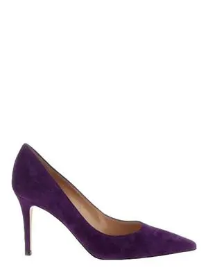 GIANVITO ROSSI Pointed-toe Stiletto Heels - Purple