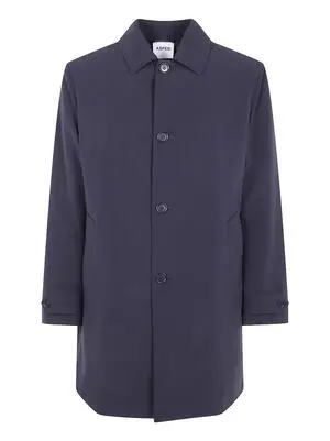 Aspesi Buttoned Trench Coat - Black