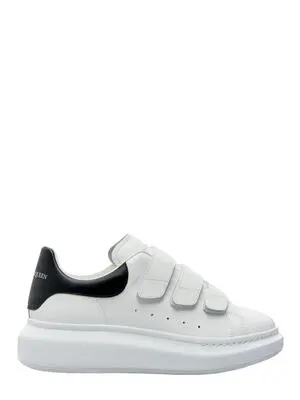 Alexander McQueen Oversized Triple Strap Sneakers - White
