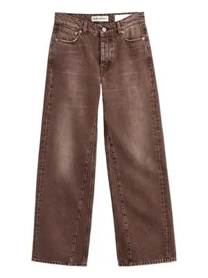 Our Legacy Treble Cut Jeans - Overdyed Choco Melon