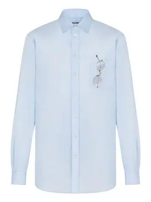 Moschino Printed Shirt - Blue