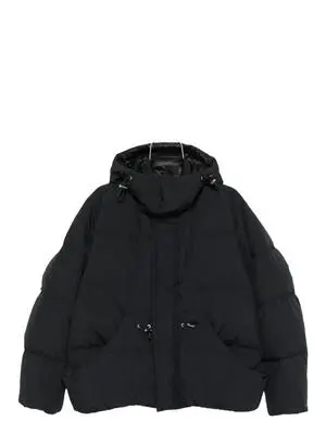 Sacai Long Sleeve Down Jacket With Hood - Black