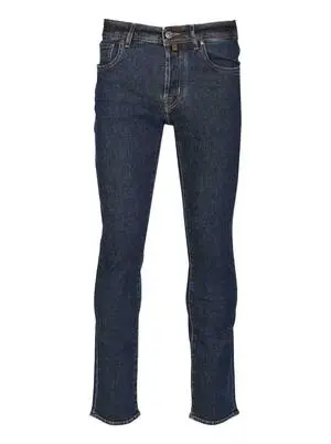 JACOB COHEN Jacob Cohen Slim-Fit Jeans With Logo Patch