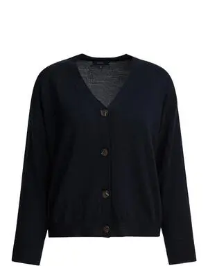 Soeur V-neck Button-fastening Cardigan - Black
