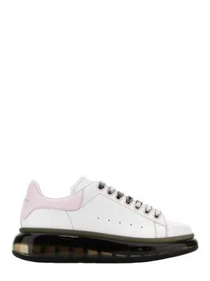 Alexander McQueen Alexander McQueen Oversized Sneakers With Printed Lace White