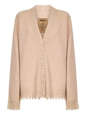 UMA WANG Cashmere Knit Over Cardigan - No