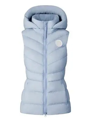 Canada Goose Clair Zip-up Down Gilet - Dawn Blue