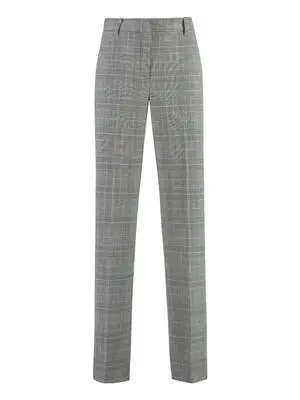 PT TORINO Pt01 Prince Of Wales Patterned Trousers