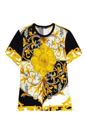 Versace Baroque Print T-shirt - Multicolor
