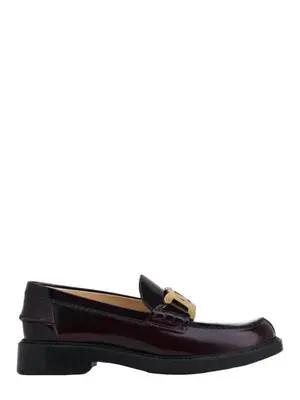 TOD'S Chain-linked Loafers - Black