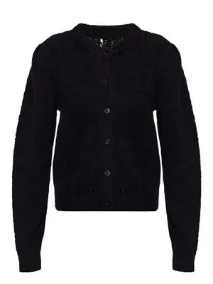 Ulla Johnson Button Knitted Cardigan - Black
