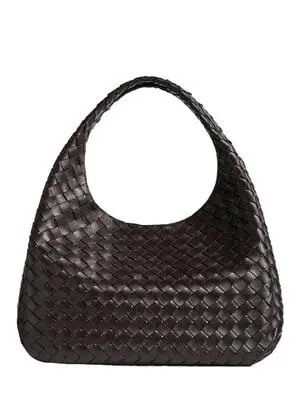 BOTTEGA VENETA Bottega Veneta Large Campana Intrecciato Shoulder Bag