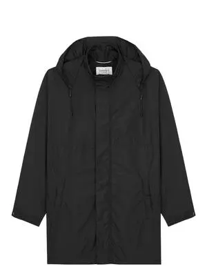 Saint Laurent Lightweight Parka Jacket - Black