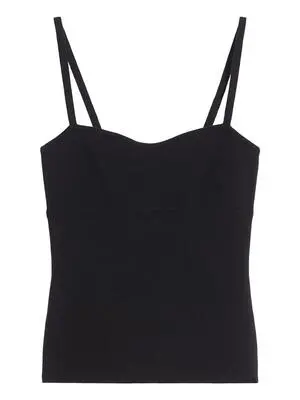 Max Mara Epica Strap Top - Black
