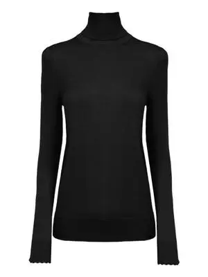 Chloé High-neck Knitted Jumper - Black