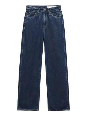 RAG  BONE Rag & Bone Logan Wide-leg Jeans - Blue