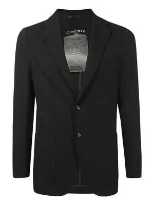 CIRCOLO 1901 Long-sleeved Suit Coat - Black