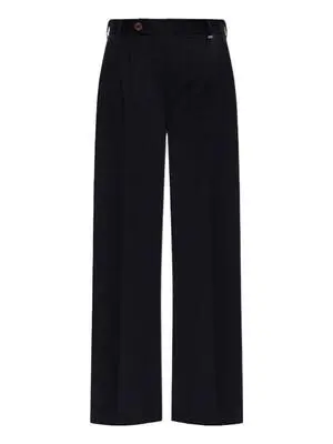 VIVIENNE WESTWOOD Tailored Straight Leg Trousers - Black