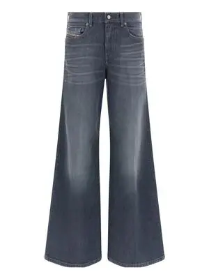 DIESEL® Diesel 1978 D-Akemi Flared Jeans Black