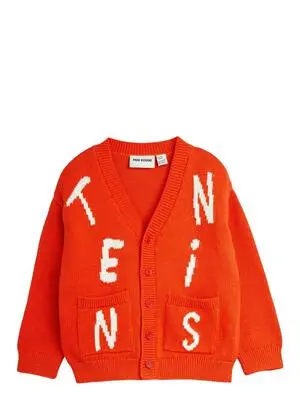 MINI RODINI Mini Rodini Tennis Knitted Cardigan