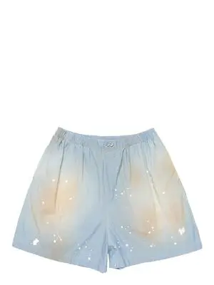 Acne Studios Logo Stamp Shorts - Multicolor