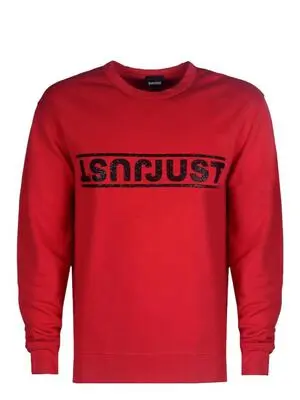 Just Cavalli Printed Crewneck Sweatshirt - Red