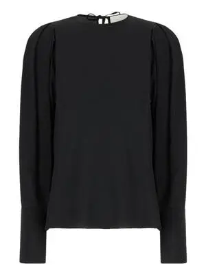 Erika Cavallini Silk Blouse - Black
