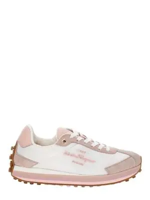 FERRAGAMO Logo Low-top Casual Sneakers - White