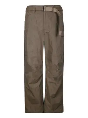Sacai Belt Loops Slacks - Brown
