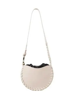 Chloé Small Hobo Bag With Logo Detail - Nude