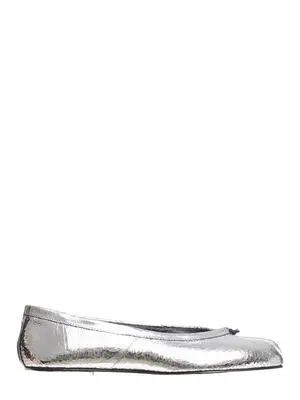 MAISON MARGIELA Tabi Ballerina Flats - Silver
