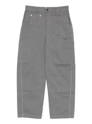 Givenchy Couture Seam Cargo Trousers - Grey