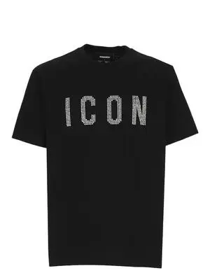 DSQUARED2 Dsquared2 Logo Embellished Crewneck T-Shirt