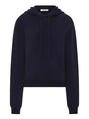 THE ROW Timia Cotton Cashmere Sweatshirt - Black