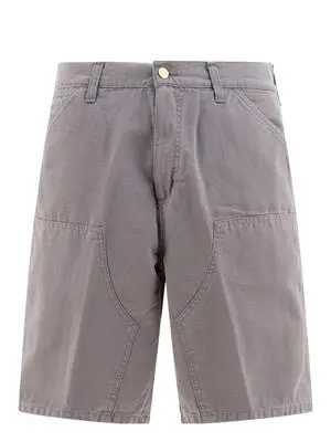 Carhartt Work In Progress Double Knee Relaxed Fit Shorts - Grey