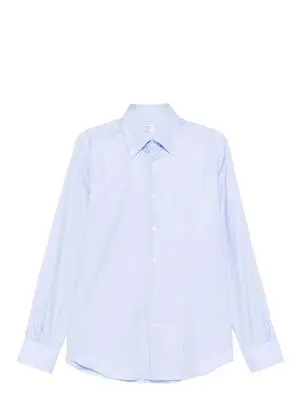 MAZZARELLI Cotton Shirt - Blue