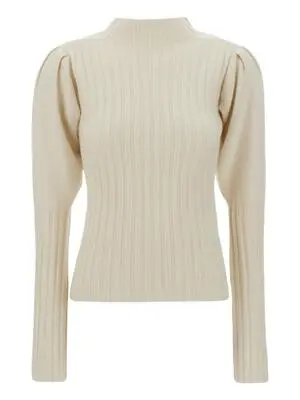 CHLOÉ Chloé High-Neck Ribbed-Knit Jumper