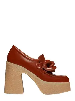 Stella McCartney Skyla Chain-linked Pumps - Red