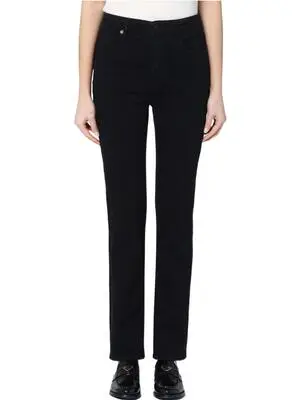 FRAME Straight Jeans - Black