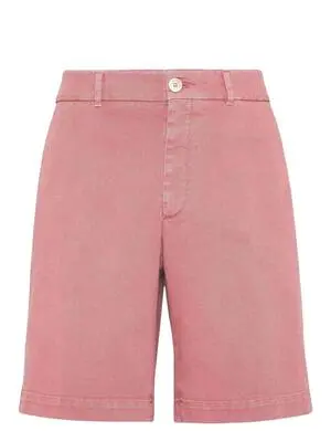 Brunello Cucinelli Bermuda Shorts - Ruby Colour