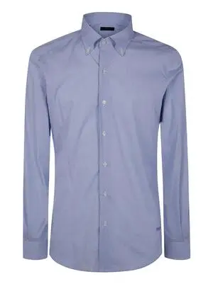 FAY Logo-embroidered Shirt